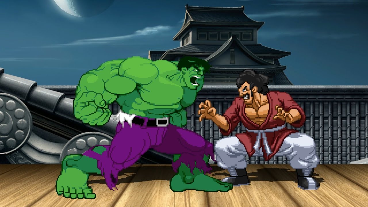 HULK vs Mr. SATAN - Highest Level Incredible Epic Fight! - YouTube