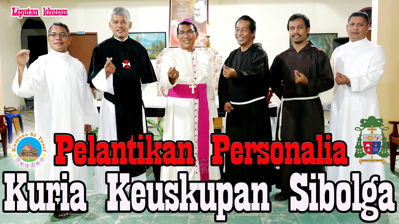 Pelantikan Personalia Kuria Keuskupan Sibolga Oleh Uskup Frans Sinaga ...