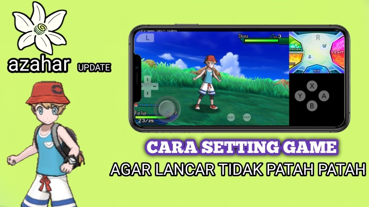 Cara setting emulator azahar agar tidak lag - YouTube