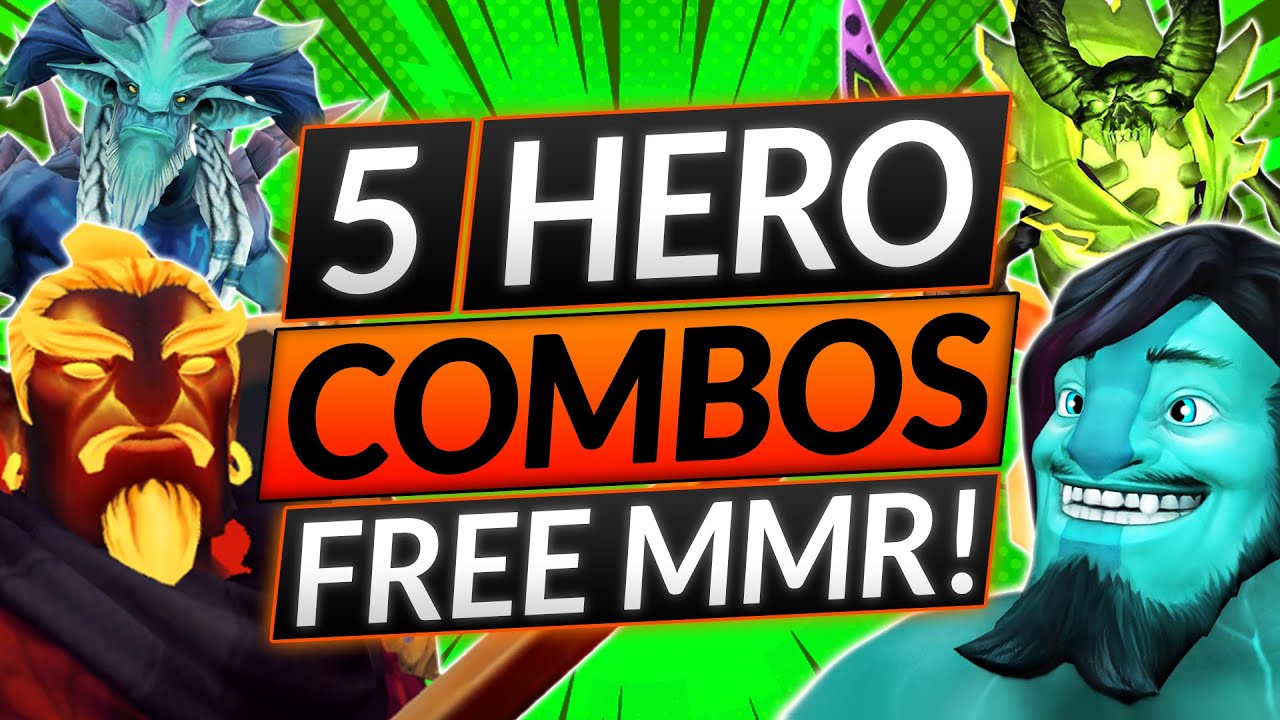 5 HERO COMBOS for FREE WINS - MOST BROKEN LANE Combos - Dota 2 Guide (7 ...
