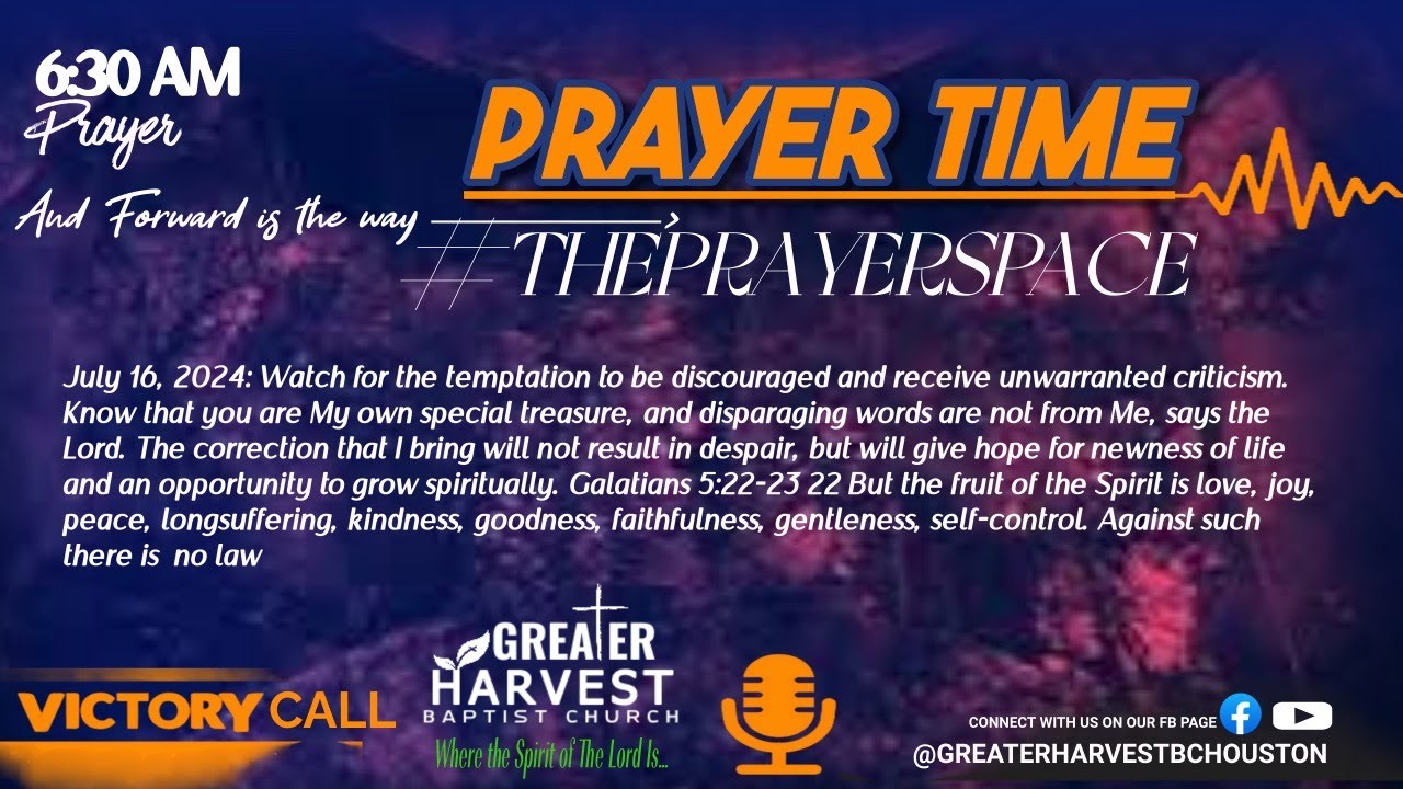 Let’s Pray!!!! With joy draw water from the well of salvation! - YouTube