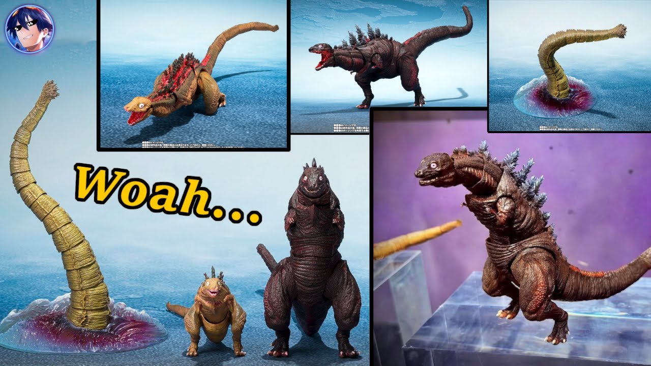 Unidentified Creature Revealed?! Shin Godzilla 1st/3rd Form Set ( US ...