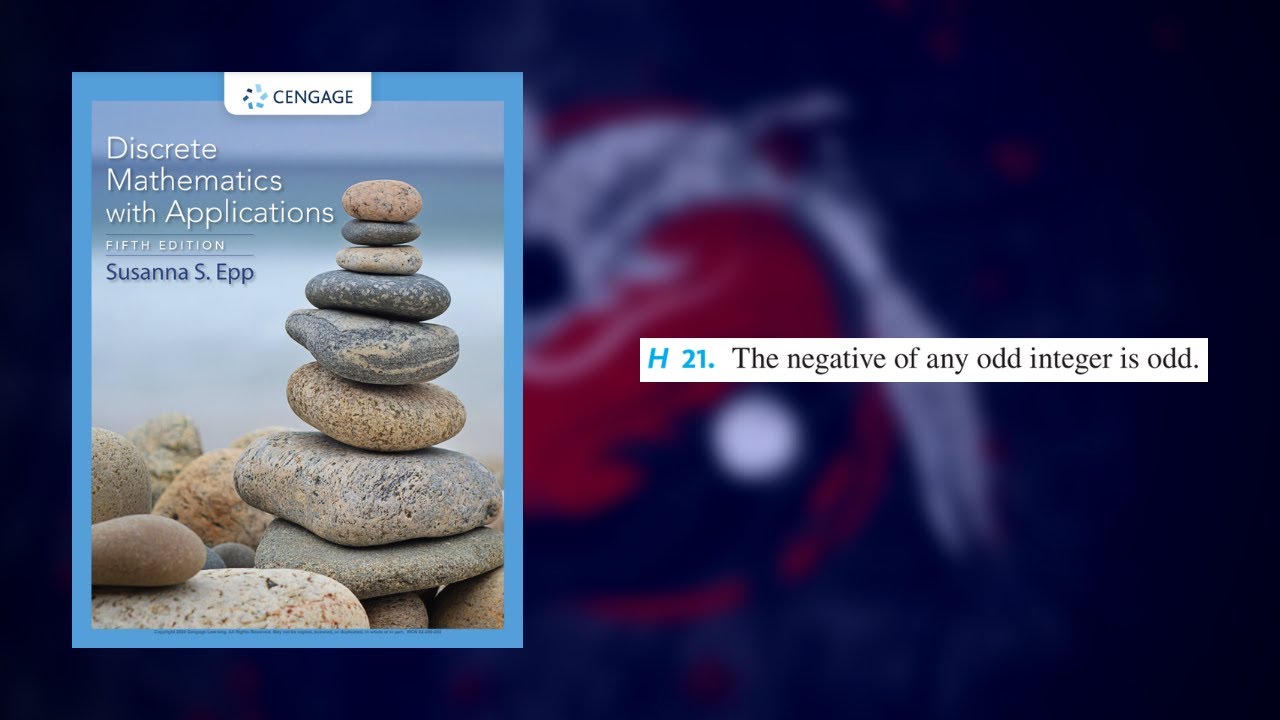 (4.2.21) Unveiling the Odd Nature of Negatives of Odd Integers - YouTube