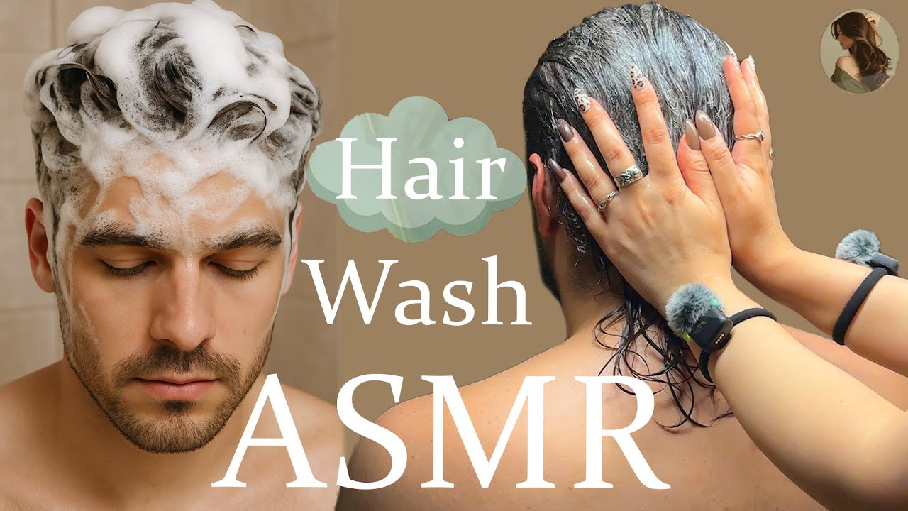Intense Foamy Hair Wash ASMR | Scalp Massage for Deep Sleep 'ntasmr5 ...