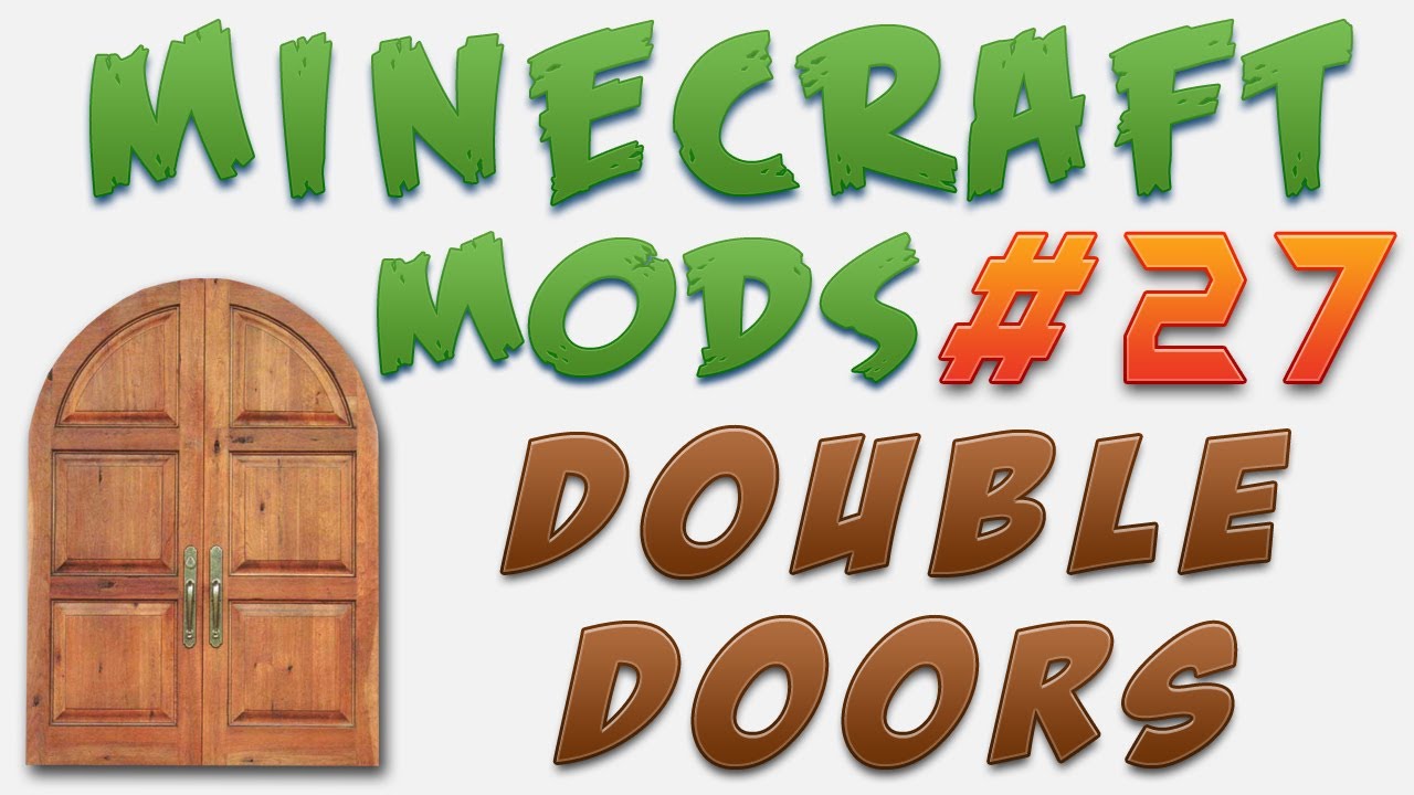 Minecraft Mods - Double Doors 1.2.5 | Episode 27 - YouTube