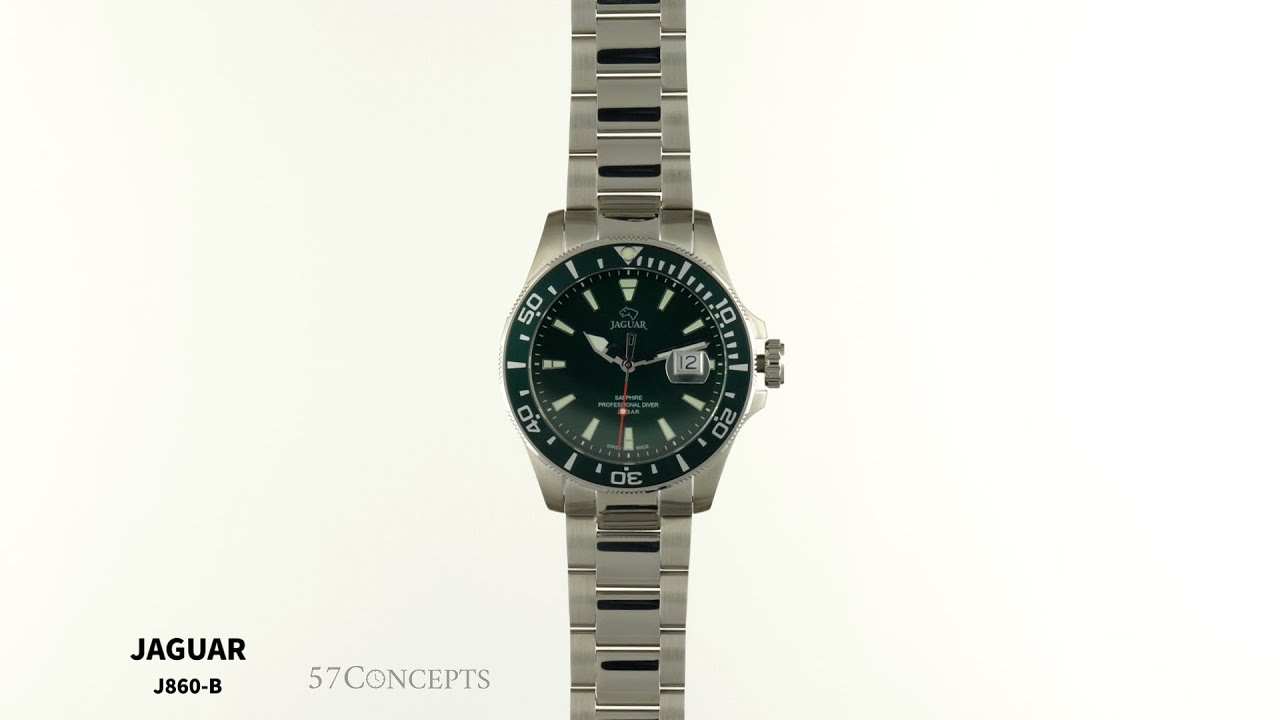 Jaguar J860/B Executive • Zegarek męski - YouTube