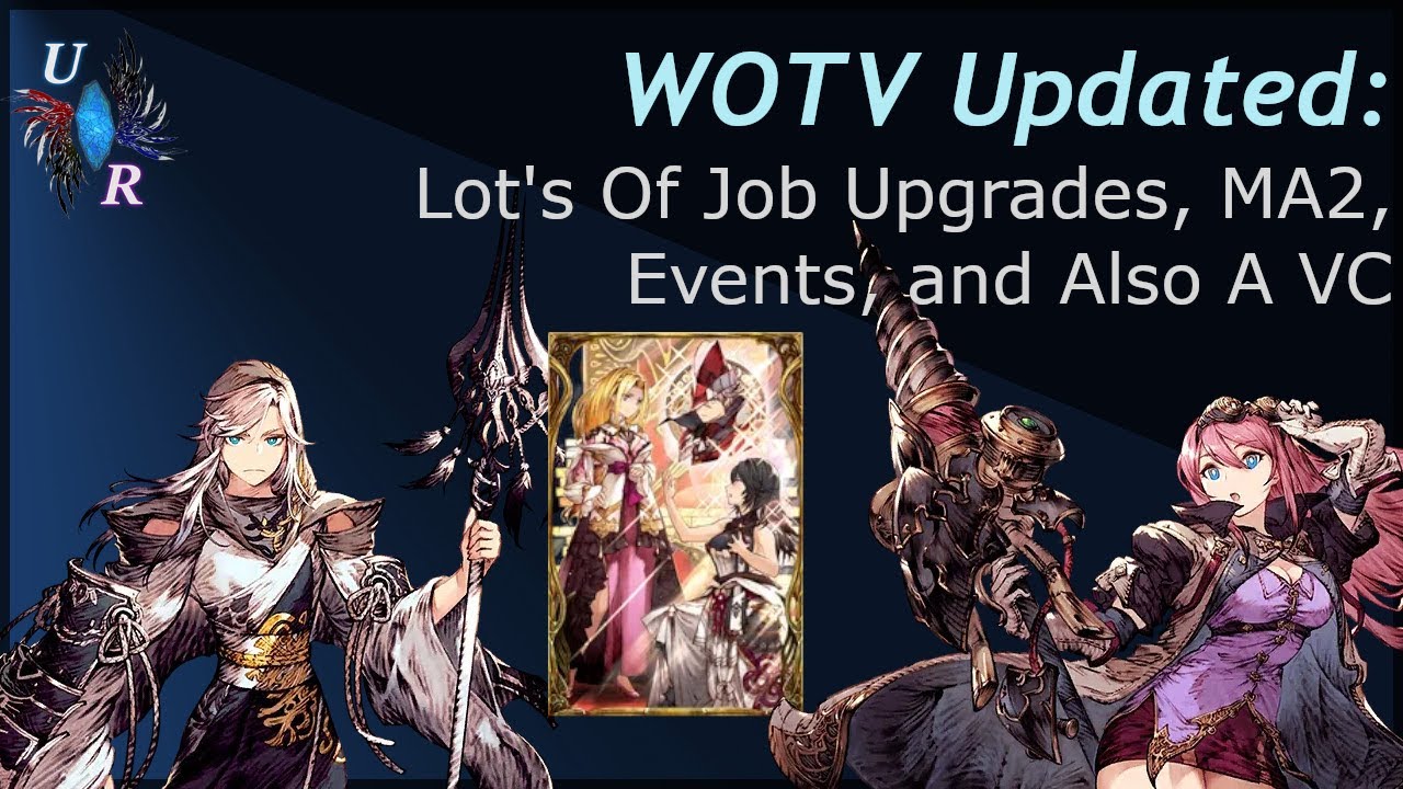 WOTV Updated: Job Upgrades for Black Mage, Lancer, Ninja, Magic ...