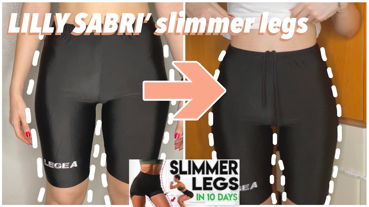GAMBE SNELLE IN 10 GIORNI!! Provo il workout di Lilly Sabri ...