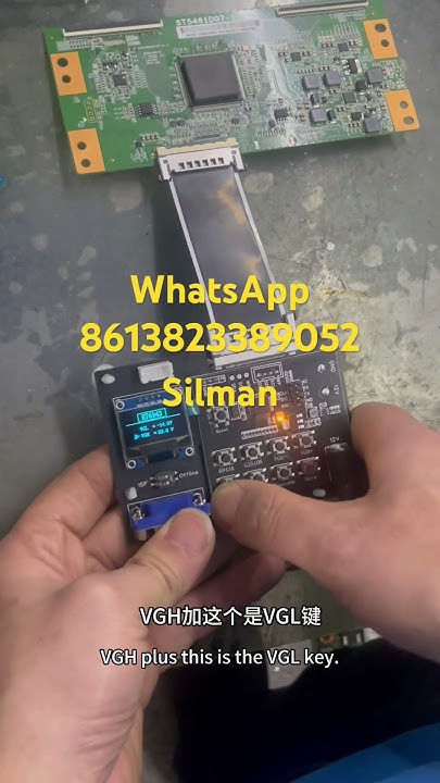 VgL vgh voltage change method #vgl #vgh - YouTube