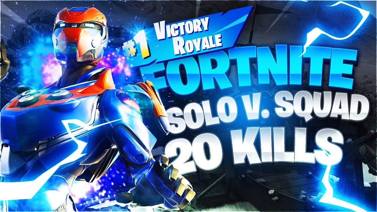 INTENSE 20 KILL SOLO SQUAD WIN FULL GAMEPLAY!! (Fortnite Battle Royale ...