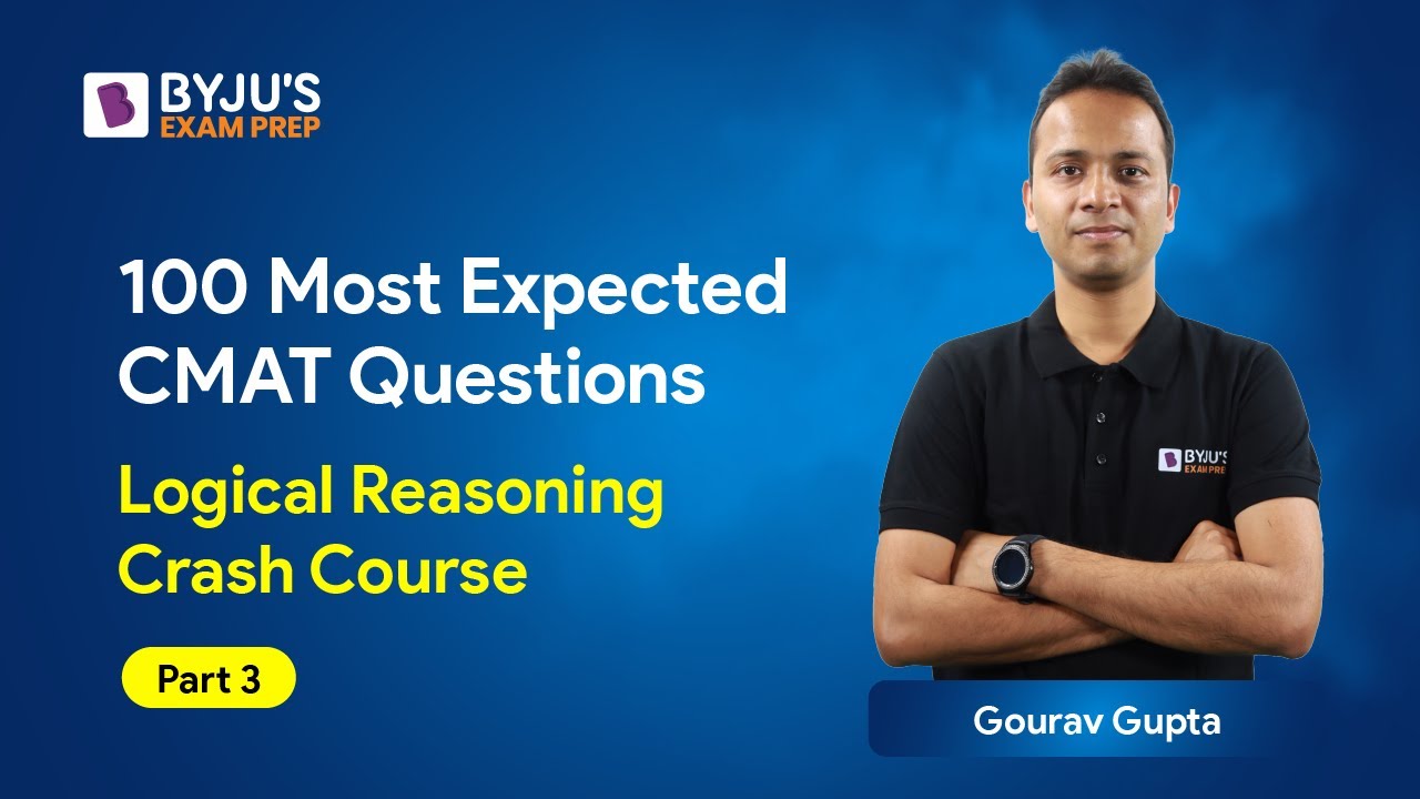100 Most Expected CMAT LR Questions | CMAT 2023 Preparation | CMAT ...