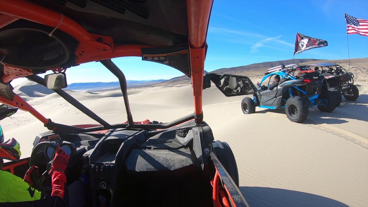 Can-Am Maverick X3 X RS Turbo R @ SAND MOUNTAIN SAND DUNES - YouTube