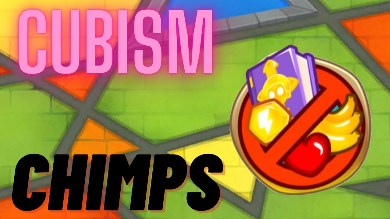 Bloons TD 6 - Cubism chimps - With Tack Zone and Super Brittle, black ...