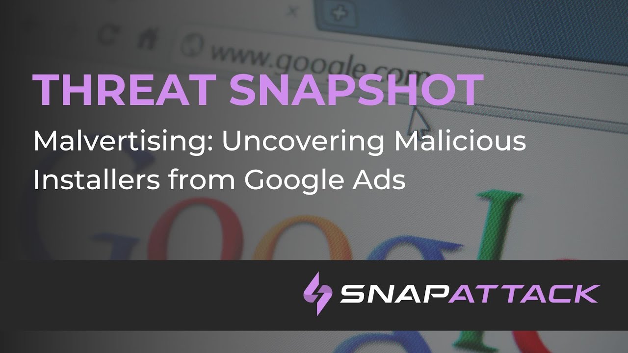 Malvertising: Uncovering Malicious Installers from Google Ads - YouTube