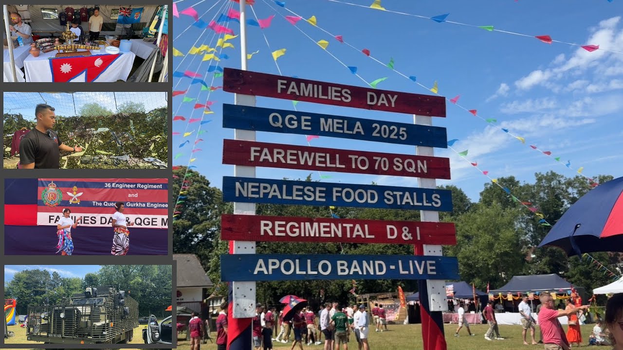 Families day and Queen's Gurkha Engineers Mela, an event full of fun ...