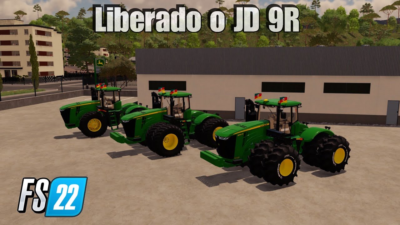 Liberado o trator JD 9R para PC_MAC Farming Simulator 22 - YouTube