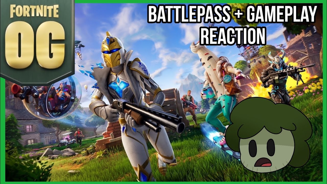 CHAPTER 1 RETURNS! | Fortnite OG Battle Pass and Gameplay [Reaction ft ...