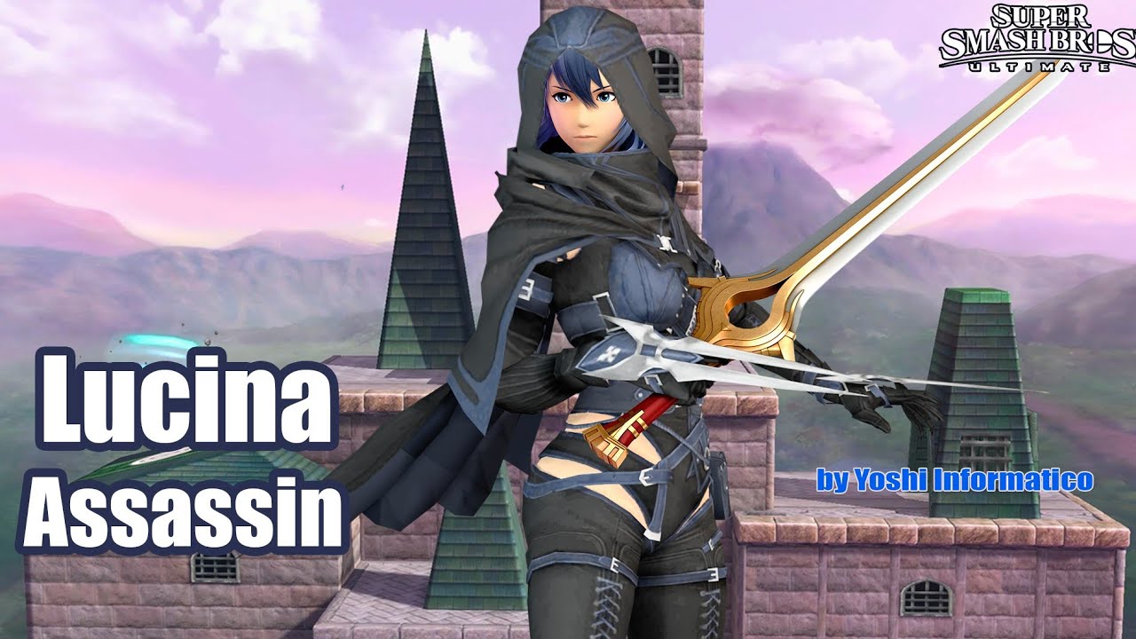 SSBU MOD REQUEST - LUCINA ASSASSIN - YouTube