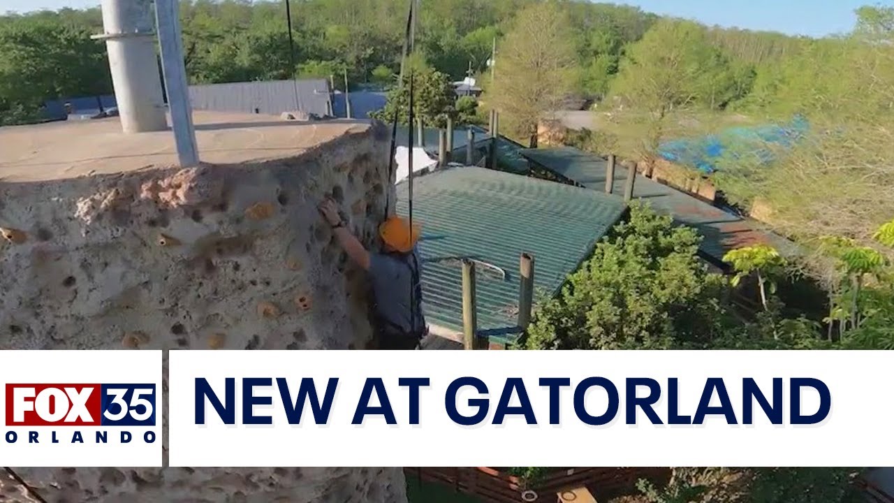 New thrills, animal encounters at Gatorland - YouTube