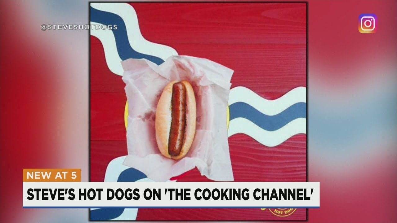 Food Paradise: Steve's Hot Dogs to be featured on Cooking Channel - YouTube