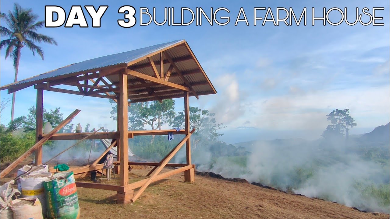 DAY 3 BUILDING A FARM HOUSE - YouTube