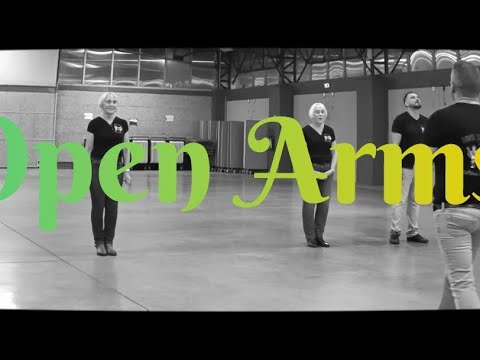 Open Arms country line dance David Lecaillon. - YouTube