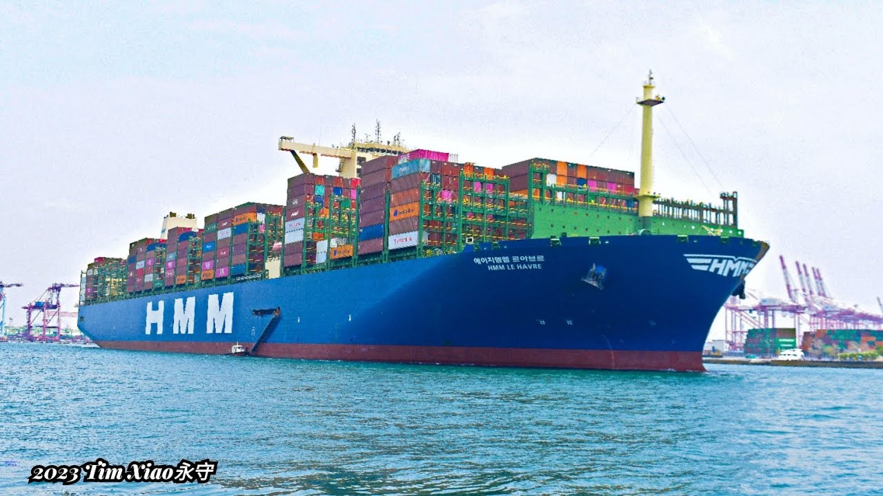 韓遠阿爾赫西拉斯級貨櫃船（英語：HMM Algeciras-class container ship）『HMM LE HAVRE（韓遠利哈佛 ...