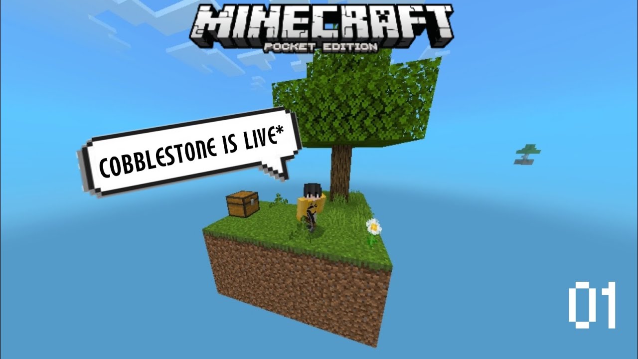 Cobblestone Is Live di Pulau Melayang - SkyBlock Minecraft Indonesia ...