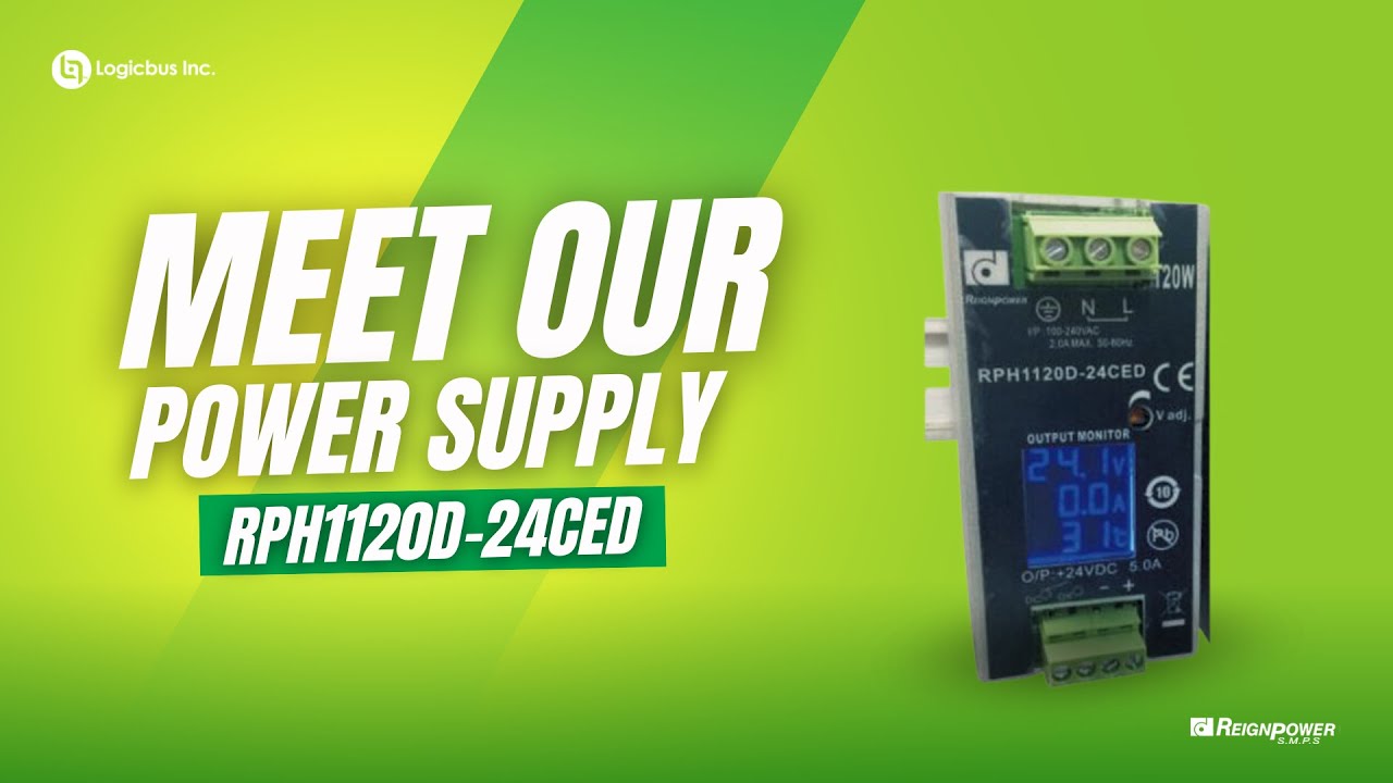 Meet our power supply RPH1120D-24CED! #logicbus #powersupply - YouTube