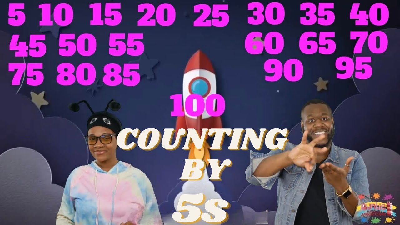 Rocketing into Counting by Fives | Auntie Angel's Learning Corner | Kid ...