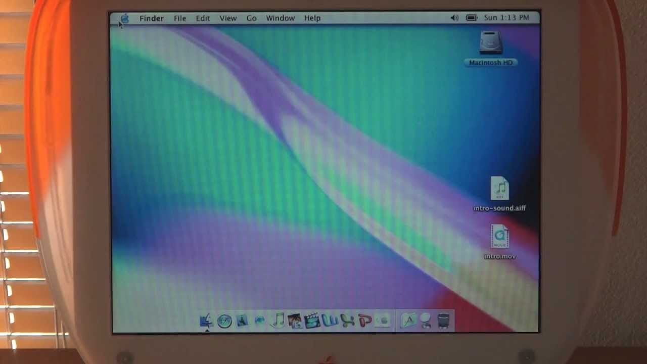 Apple iBook Clamshell Tangerine (Overview Part 2) - YouTube