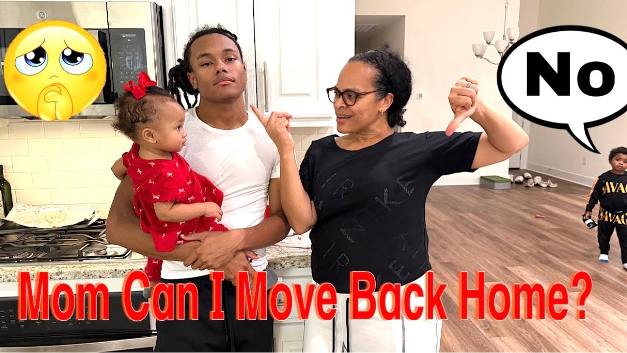 Mom Can I Move Back Home? I’m Overwhelmed 😞 - YouTube