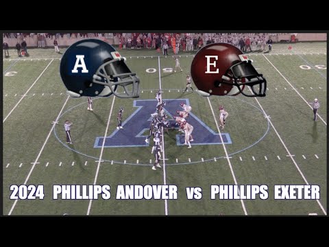 2024 Phillips Academy Andover Football vs Phillips Exeter - YouTube