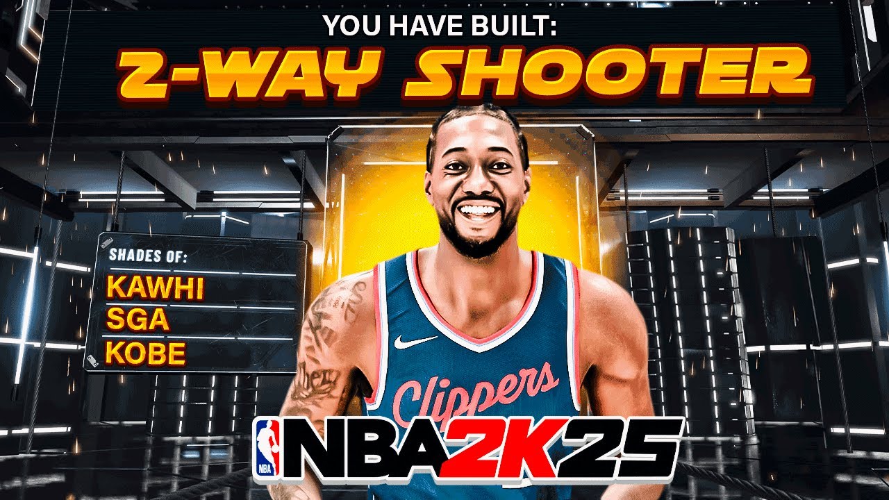 THIS 2-WAY BUILD WITH LEGEND SHOOTING BADGES IS OVERPOWERED IN NBA 2K25 ...