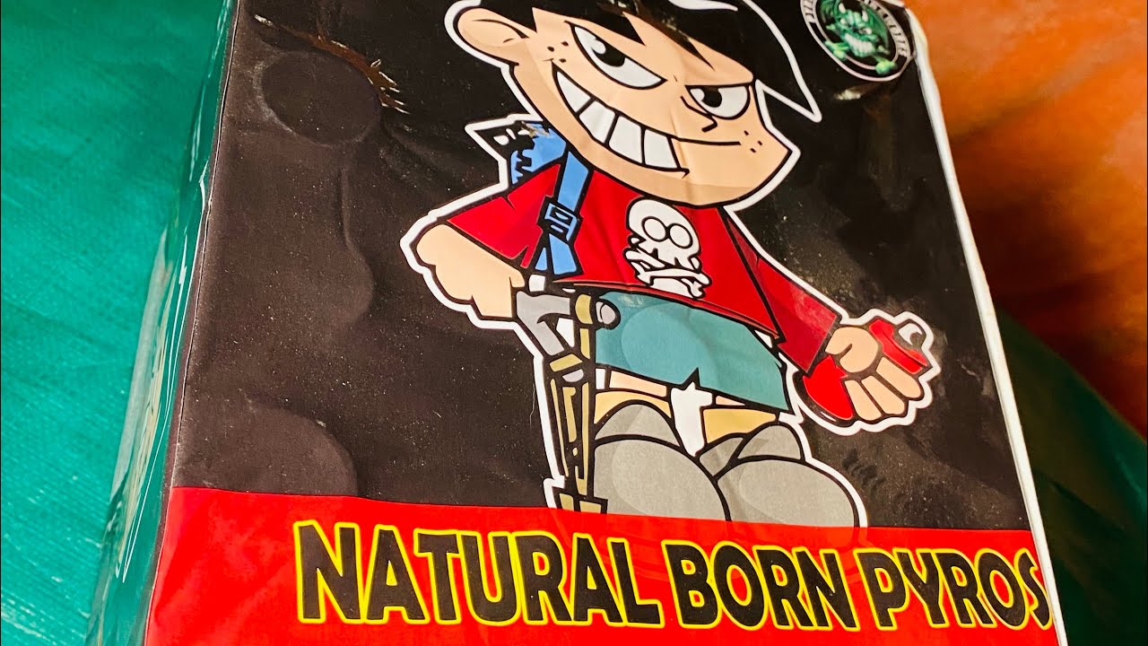 NATURAL BORN PYROS - by Pyro Demon (500-Gram Aerial Firework) - YouTube