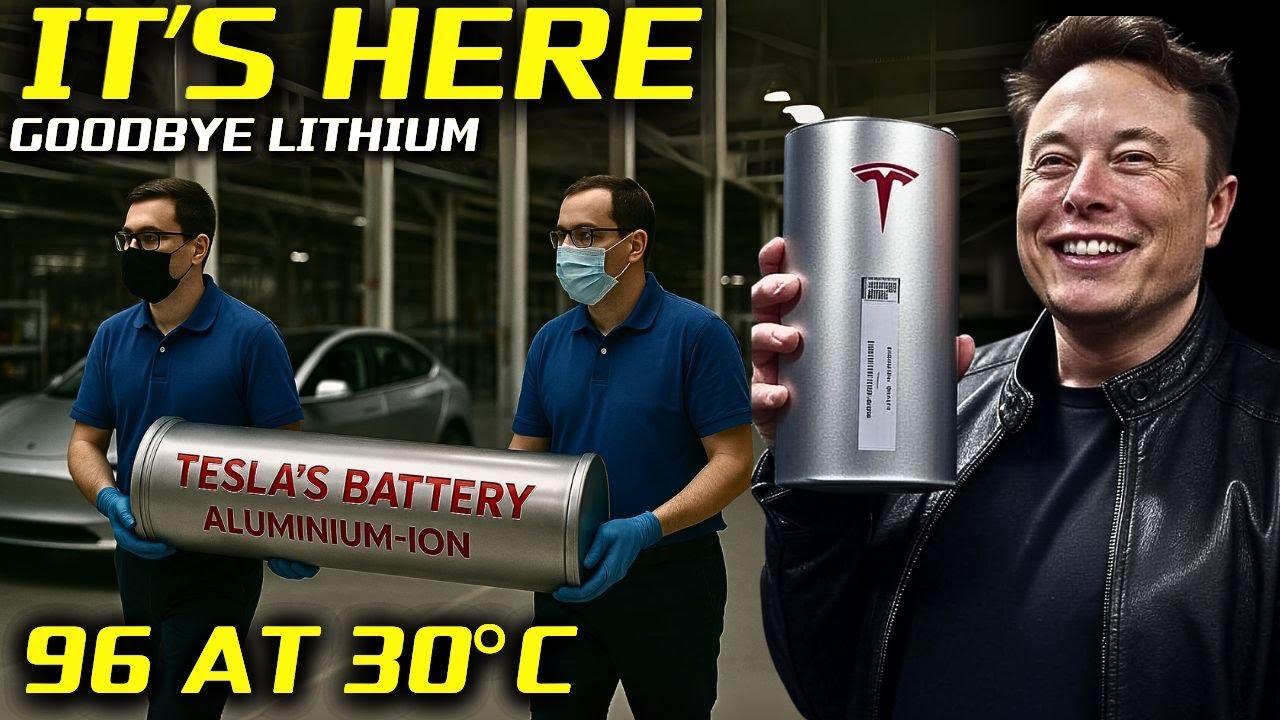 Elon Musk REVEALS NEW TESLA BATTERY Aluminum-Ion — $61/kWh pack, 4-min ...