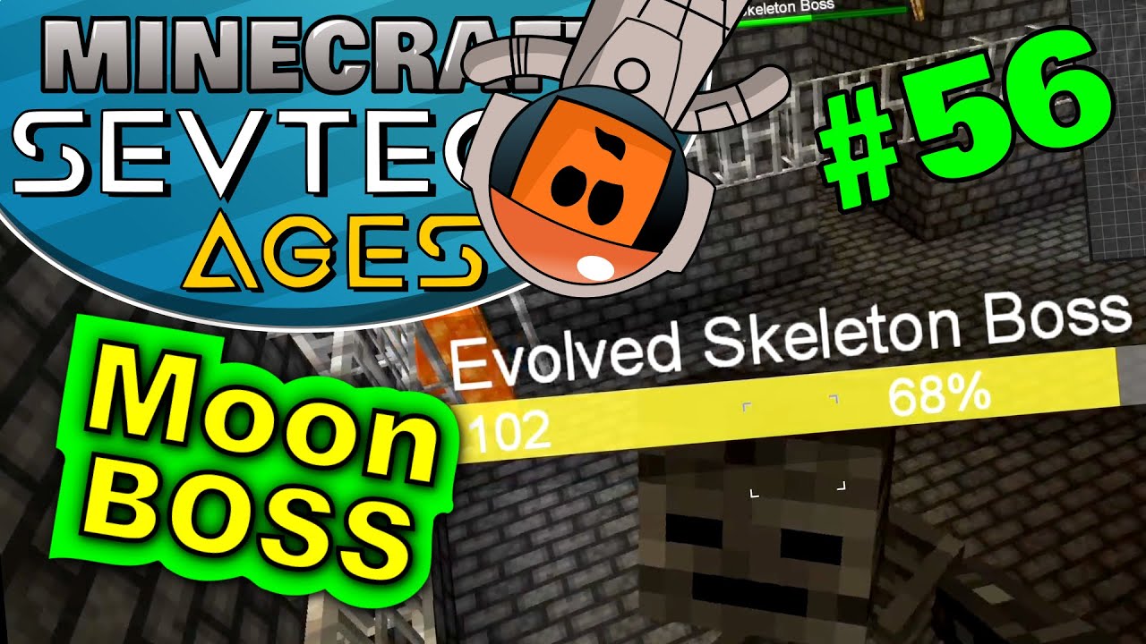 Minecraft - Evolved Skeleton Boss - SevTech Ages #56 - YouTube