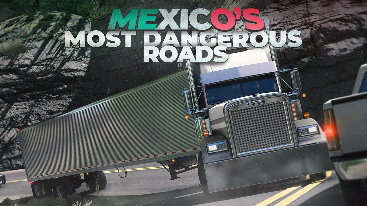 The Most DANGEROUS Roads in MEXICO - Challenging Drive in American ...