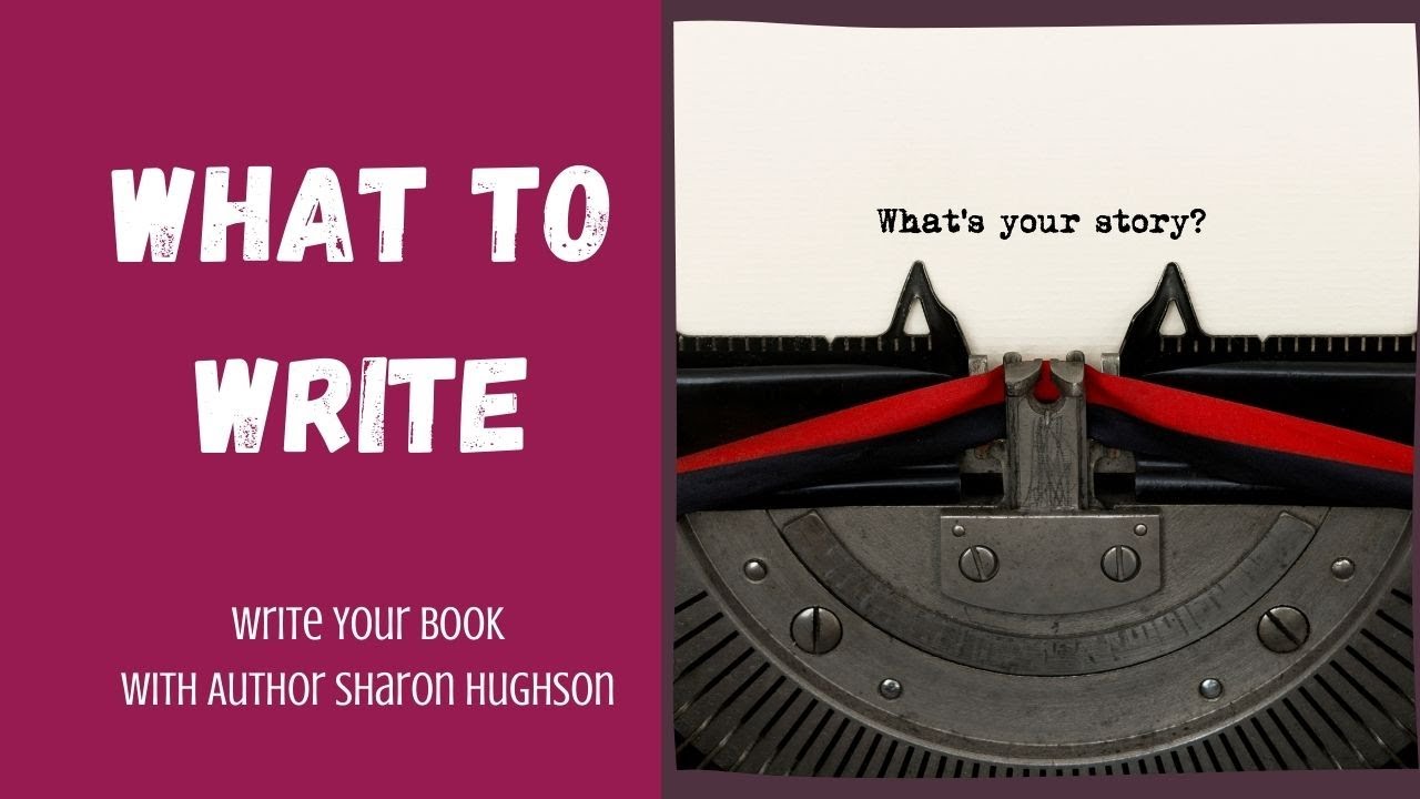 What Should I Write? - YouTube