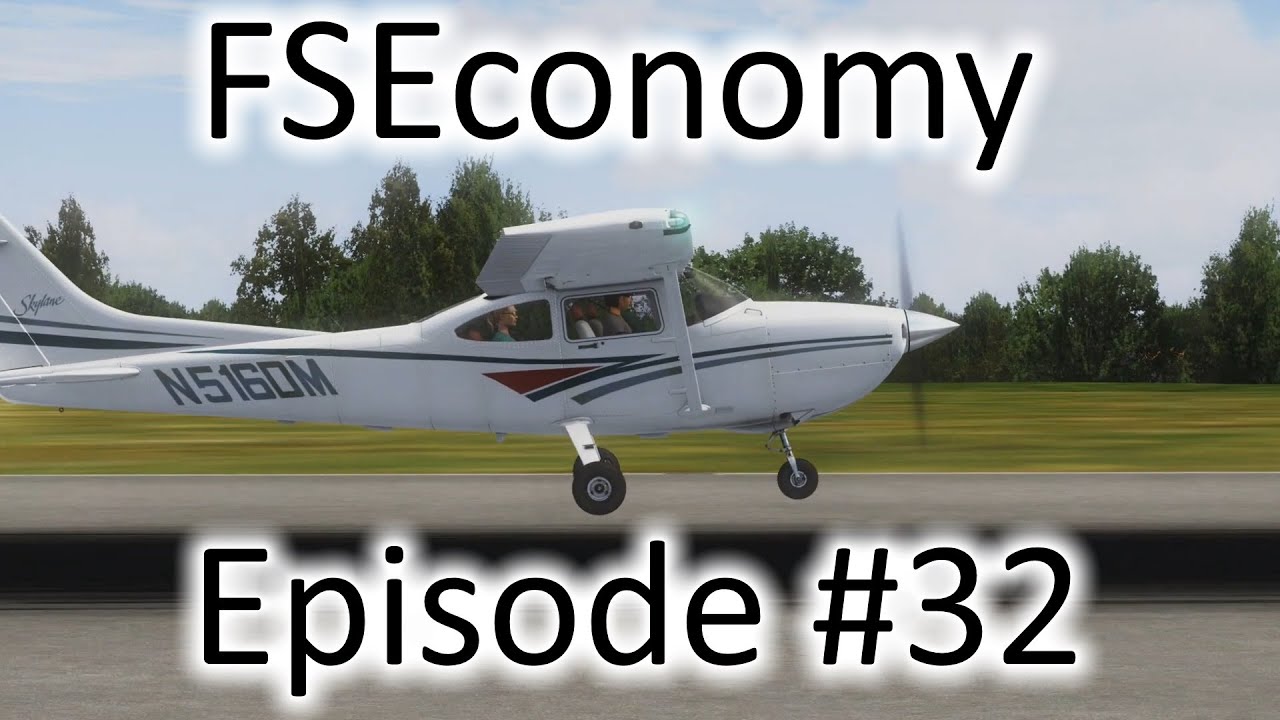 FSX | FSEconomy - Ep. #32 - Hamburg to Rendsburg | C-182 - YouTube