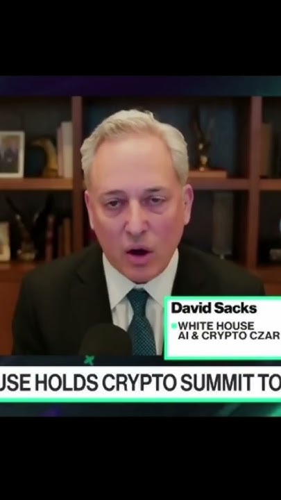 US Crypto Czar David Sacks announces an audit of government crypto holdings to assess digital ...