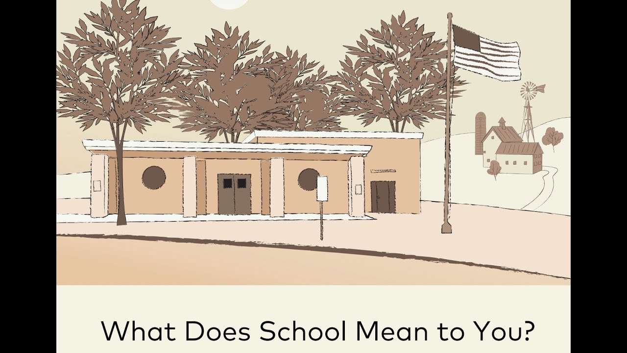 What does school mean to you? - YouTube