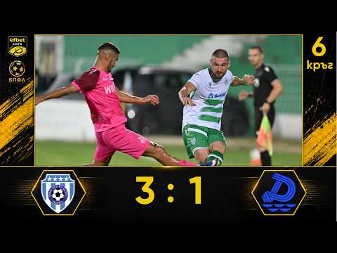 Черно море - Дунав Русе 3:1 (6 кръг, efbet Лига, сезон 2026/27)