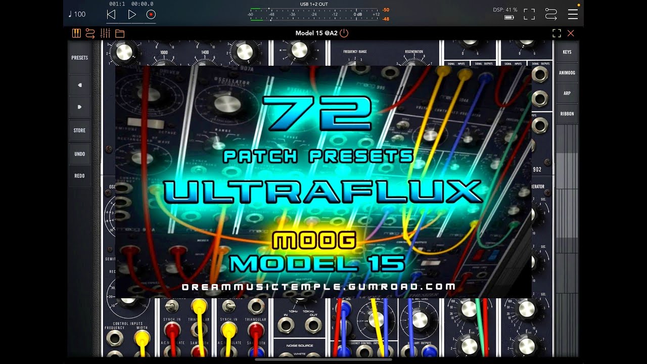 Model 15 - Moog Modular Synth - 72 New Presets by DMT Cymatics - Demo ...