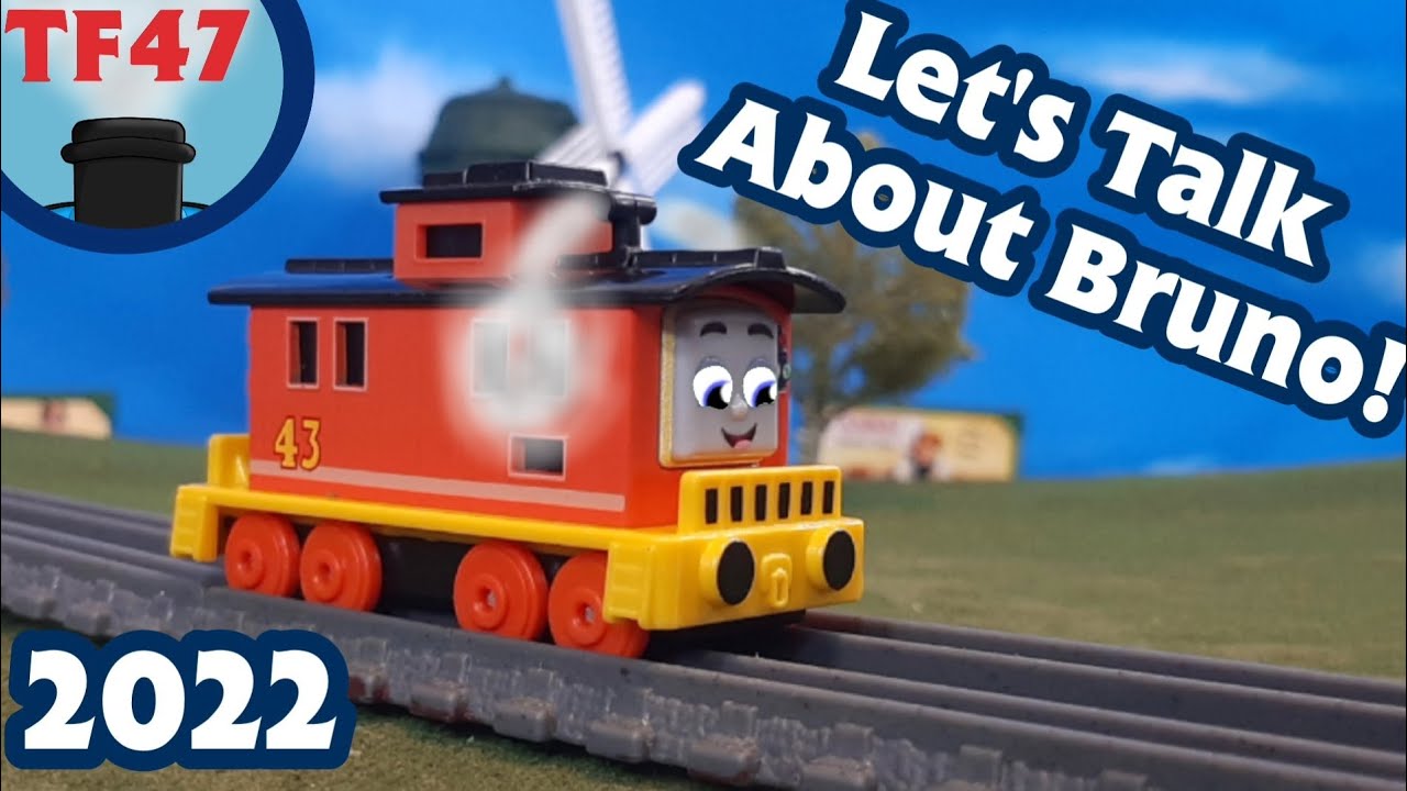 New 2022 Thomas AEG Push Along Brake Car Bruno Review Time To Talk ...