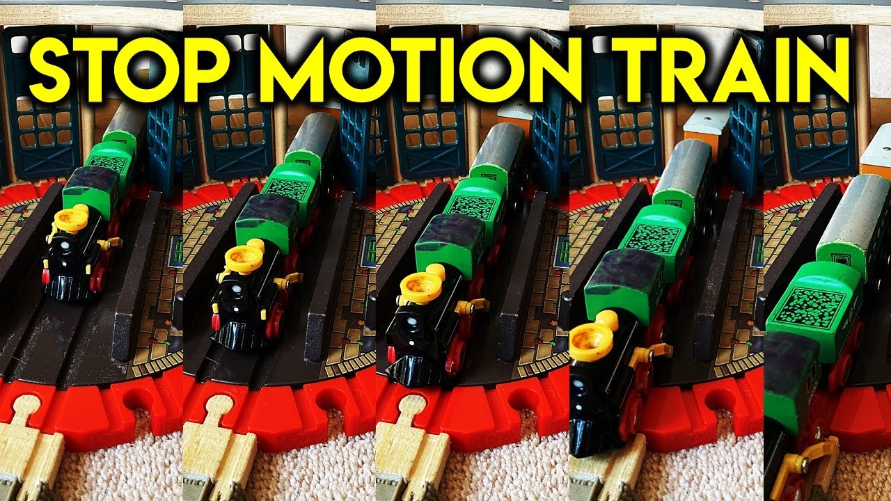 Stop Motion Train - YouTube