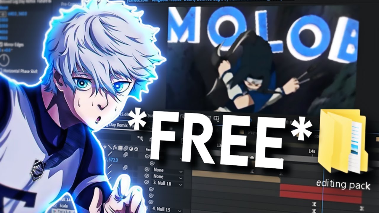 I Made An Edit Using A Free Editing Pack! - YouTube