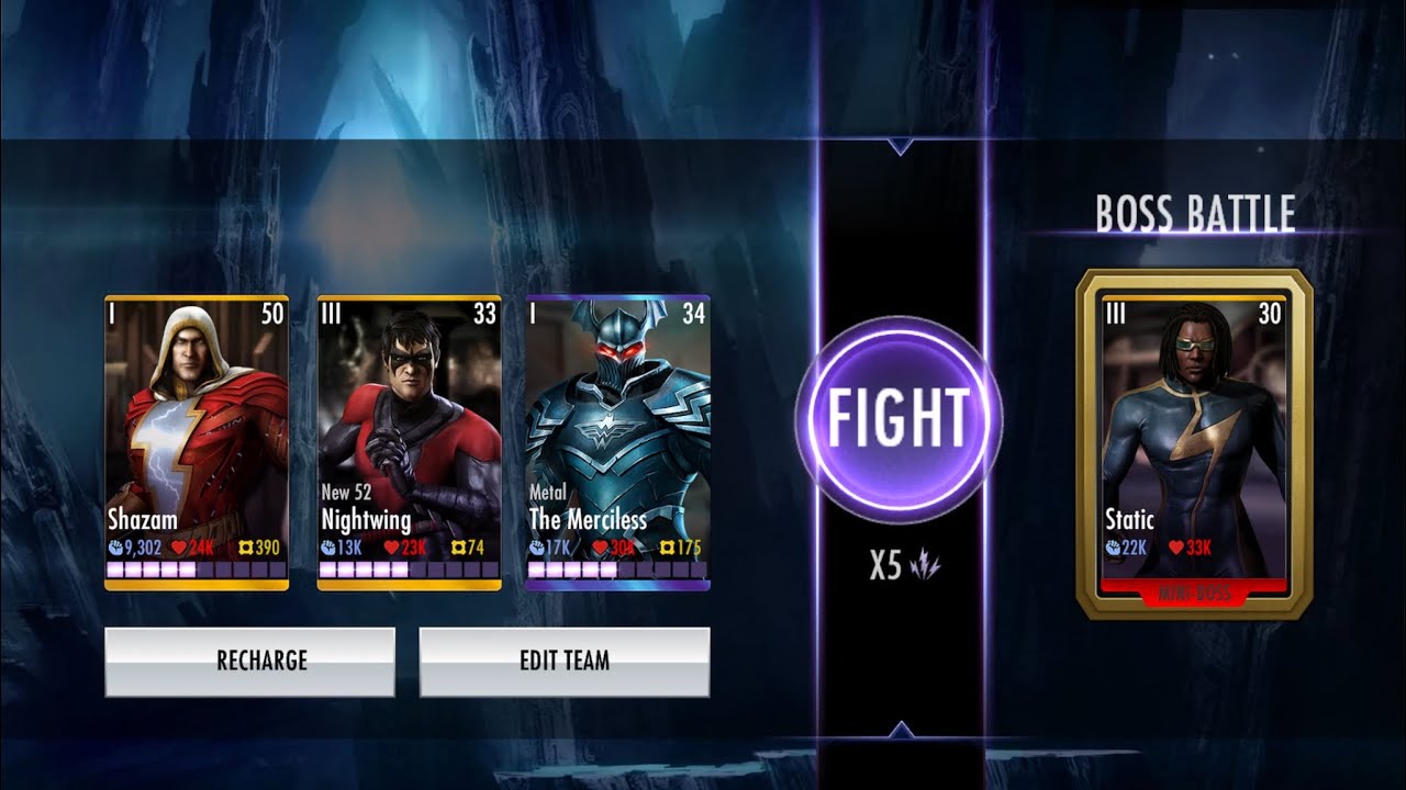 🔥 Epic Boss Battle: Static Shock vs. Shazam, Nightwing, & Ares in ...