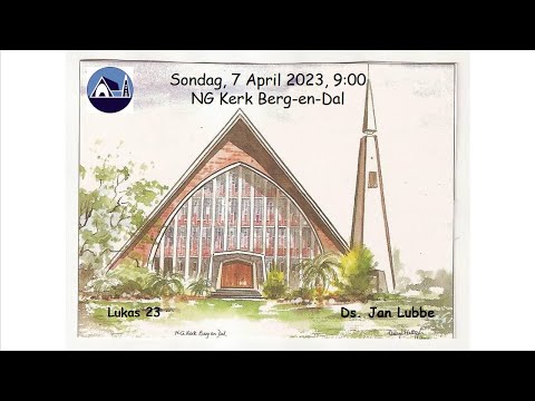 Berg-en-Dal Gedenkdiens, Goeie Vrydag 6 April - 9:00, Jan Lubbe - YouTube
