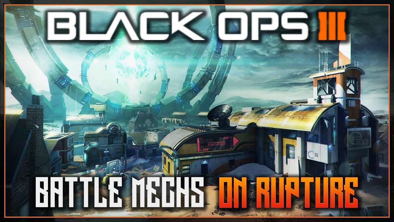 BO3 DLC 4 MECH GAMEPLAY!!! RUPTURE / OUTSKIRT REMAKE - YouTube